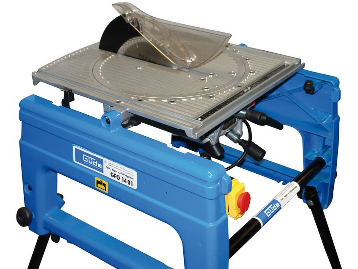 Güde Tisch Kapp und Gehrungssäge GFO 1401