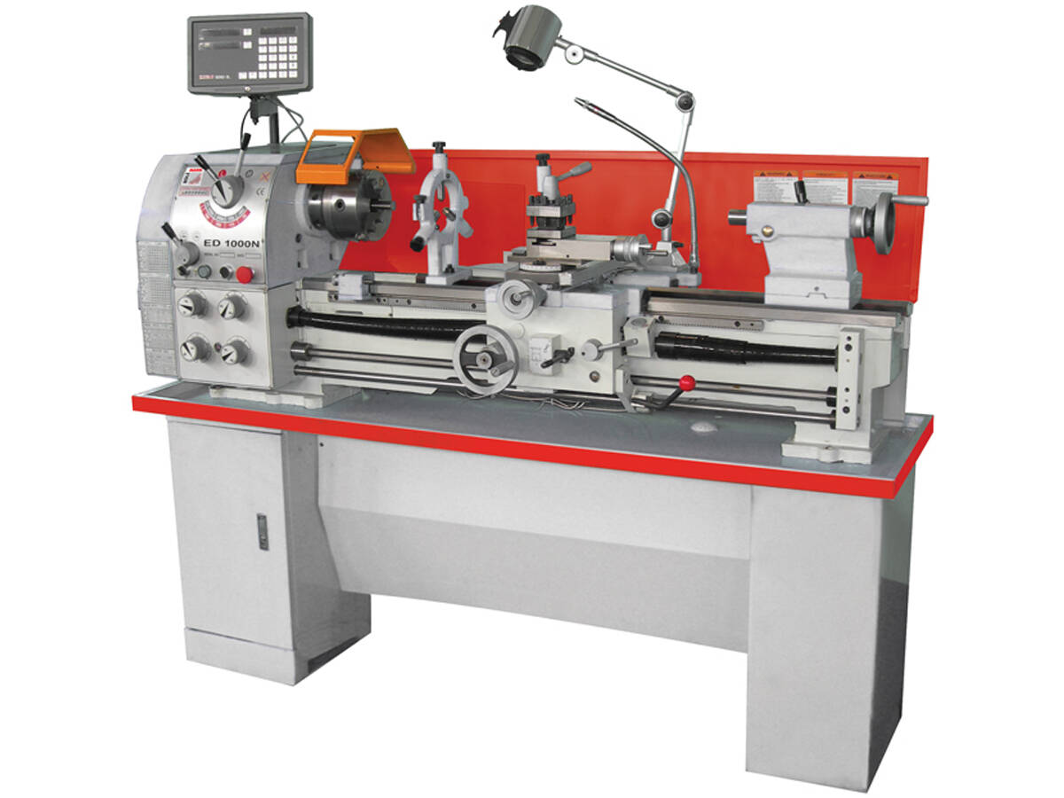 Holzmann Metalldrehmaschine ED 1000 NDIG mit Untergestell